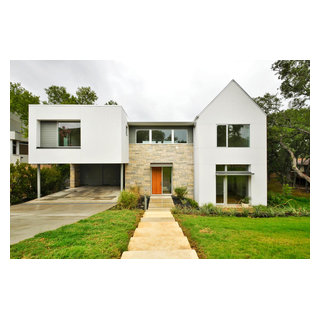 terrace - Modern - House Exterior - Austin - by Don Harris, Architect ...