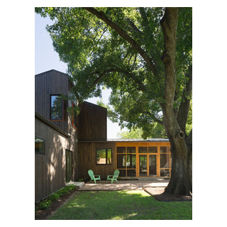 Terrain Lane - Rear Yard - Contemporary - House Exterior - Austin - by ...