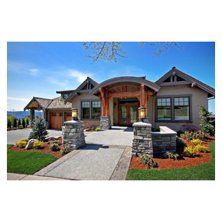 Terrene Homes - Rustic - Exterior - Seattle - by J 3 Architects | Houzz