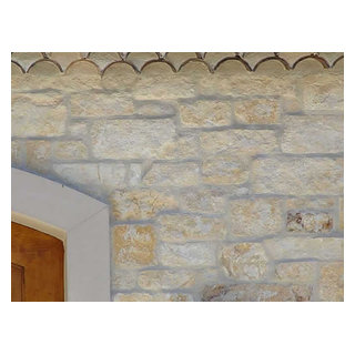 Texas Limestone veneer - Traditional - Exterior - Los Angeles - by ...