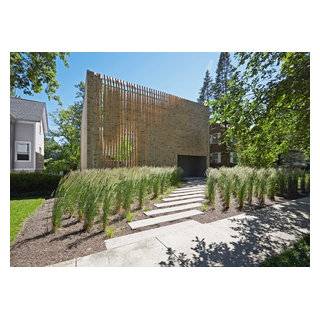 Thayer Brick House - Modern - Exterior - Chicago - by Brooks + Scarpa ...