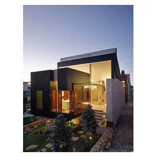 The Aperture House Back Exterior - Contemporary - House Exterior ...
