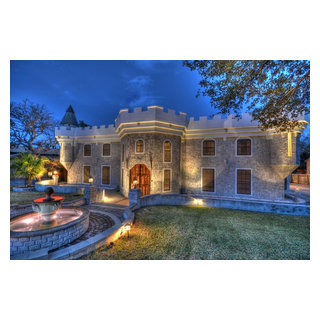 The Austin Castle House - Eclectic - Exterior - Austin | Houzz