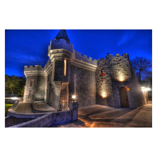 The Austin Castle House - Eclectic - Exterior - Austin | Houzz