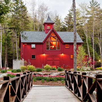 75 Red Exterior Home Ideas You'll Love - December, 2024 | Houzz