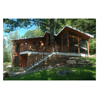 The Berkshires | New Construction - Rustic - Exterior - Boston - by RBL ...