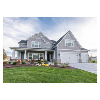 The Blake | White Ash Farm Plainfield, IL - Craftsman - Façade ...