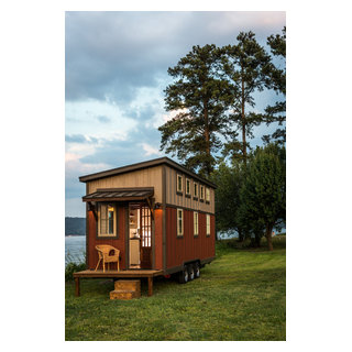 The Boxcar - Farmhouse - Exterior - Other - by Timbercraft Tiny Homes ...