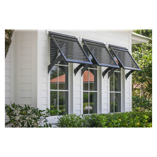 The Cabe Custom - Tropical - Exterior - Miami - by Marc Julien Homes ...