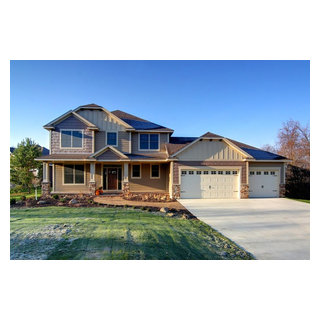 The Carter - Traditional - House Exterior - Minneapolis - by F & B ...