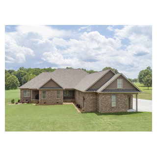 The Fletcher House Plan 1430 - Craftsman - Façade - Autres périmètres ...