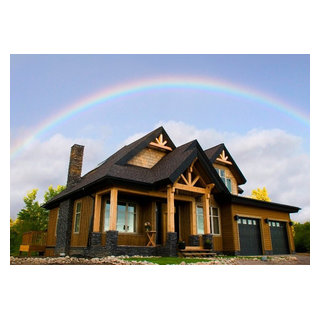 The Horizon Custom Home - Traditional - Exterior - Edmonton - by Spring ...