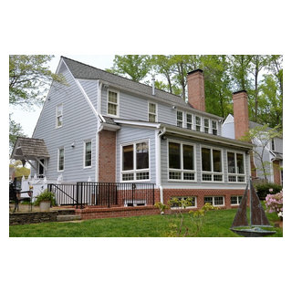 The Julian Project Before and After - Traditional - Exterior - Richmond ...