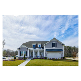 The Nelson - A Coastal Farmhouse by the Delaware Beaches - Beach Style ...