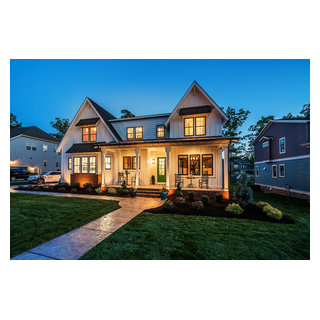 The Potomac 2017 Homearama Show Home - Farmhouse - Exterior - Richmond ...