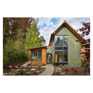 The Winslow House - Contemporary - Exterior - Seattle - by BC&J ...