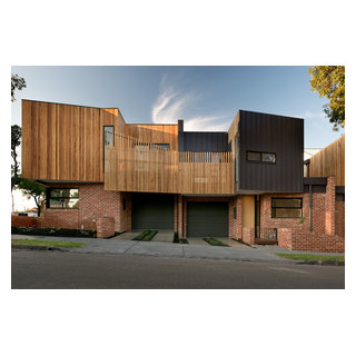 Timber batten balustrades - Contemporary - Exterior - Melbourne - by ...