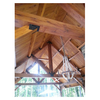 Timber Framing - Rustic - Exterior - Indianapolis - by Above and Beyond ...