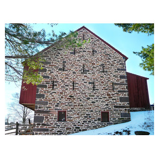 Tinicum Barn - Exterior - Philadelphia - by Scott Goodwin Masonry, LLC ...