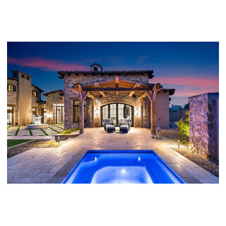 Top 10 Mansions by Fratantoni Design - Farmhouse - Exterior - Phoenix ...