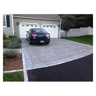 Total Rework: Front Entrance, Driveway, Patio & Deck - Contemporain ...