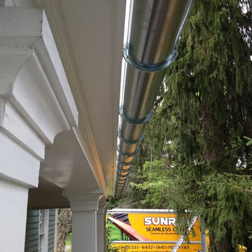 Galvanized Half Round Gutters - Photos & Ideas | Houzz