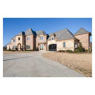 Traditional Brick & Stone with a Glamorous Interior - Traditional ...