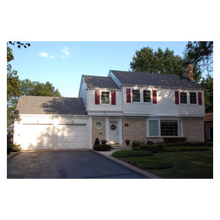 Traditional Colonial Style Home - Skokie, IL in James Hardie Siding ...