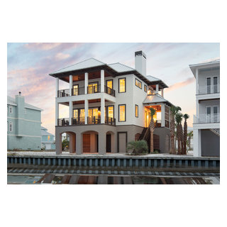 Transitional Beach Home - Beach Style - Exterior - Other - by David ...