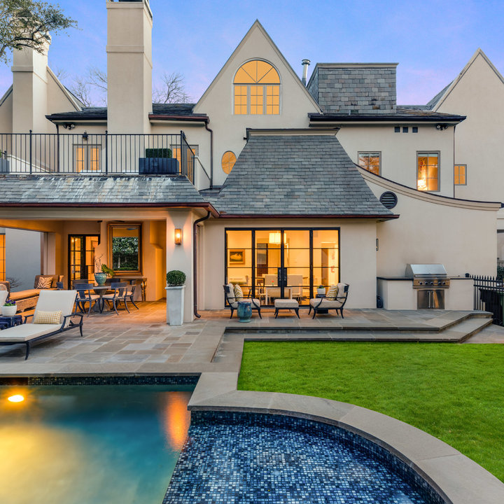 75 Transitional Exterior Home Ideas You'll Love - August, 2024 | Houzz