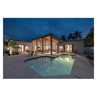 TROPICAL MID CENTURY MODERN - Modern - Exterior - Miami - by User | Houzz