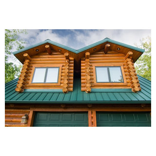 Tru Snap Roofing in Hartford Green Rawhide - Traditional - Exterior ...