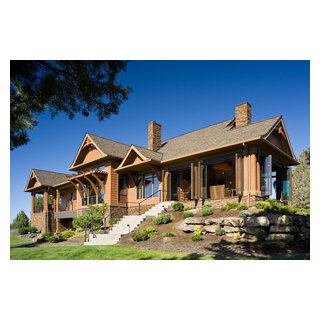 True Residence - Rustic - Exterior - Portland - by Alan Mascord Design ...