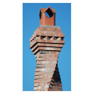 Twisted Chimney - Traditional - Exterior - Kansas City - by ...