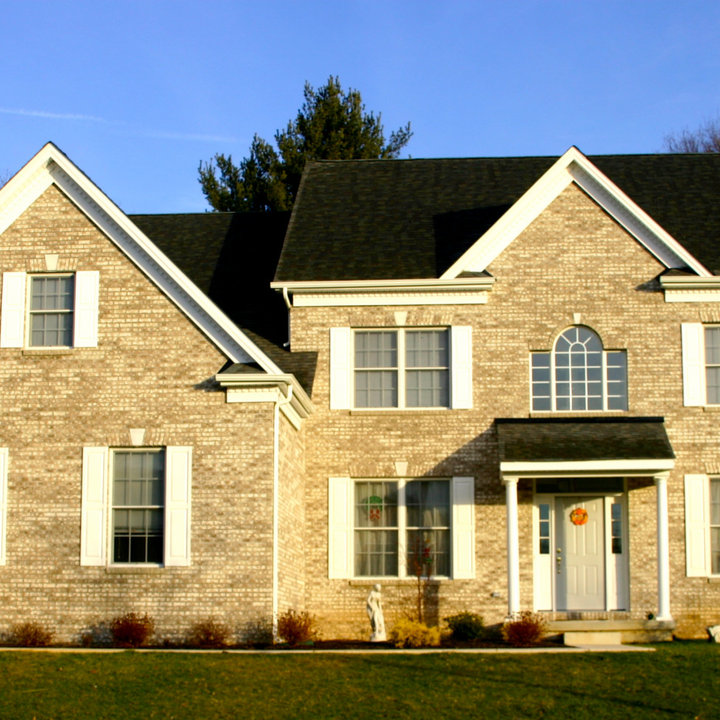 Two Story Colonial Brick Home - Photos & Ideas | Houzz