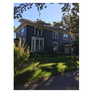 Two Story Cube Colonial - Traditional - Exterior - Other - by Studio ...