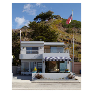 Updated Beach House - Beach Style - Exterior - San Francisco - by ...