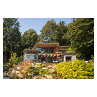 Uphill House - Modern - Exterior - Seattle - by Coates Design ...