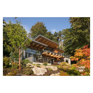 Uphill House - Modern - Exterior - Seattle - by Coates Design ...