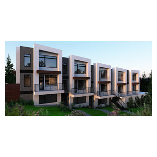 Urban Loop Townhomes - Under Construction - Modern - House Exterior ...