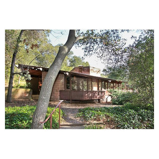 View of Living Area at exterior of original Aaron Green-designed ...
