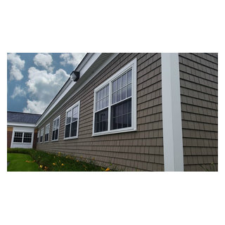 Vinyl Siding, Windows, Trim & Gutters - Transitional - Exterior ...