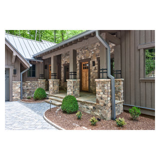 Entry details - Contemporary - Exterior - Other - by Johnston Design ...