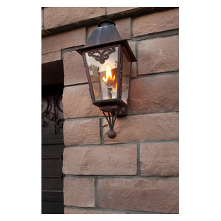 Wall Mount Gas Light - Traditional - Exterior - Phoenix - by Rustic ...