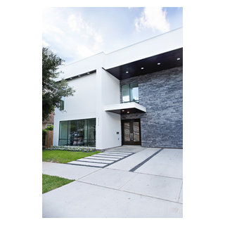 Washington Ave - Modern - Exterior - Houston - by Capital Builders ...