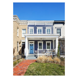 Washington, DC - Rowhouse Remodel - Transitional - Exterior - DC Metro ...