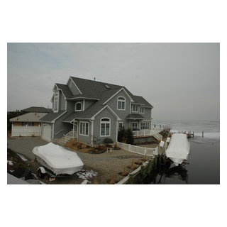 West Point Isle III, New Residence - Beach Style - Exterior - New York ...