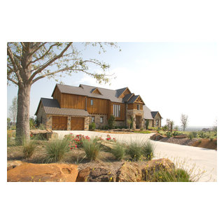 West Texas Ranch - Rustic - House Exterior - Dallas - by AG Builders ...