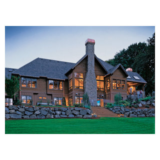 Western Ranch - Rustic - Exterior - Portland - by Alan Mascord Design ...