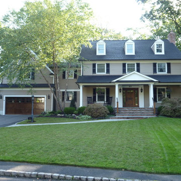 Center Hall Colonial Exterior - Photos & Ideas | Houzz